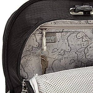 Pacsafe Vibe 20L Security & Anti-Theft Daypack - Slash Proof & Lockable, Black