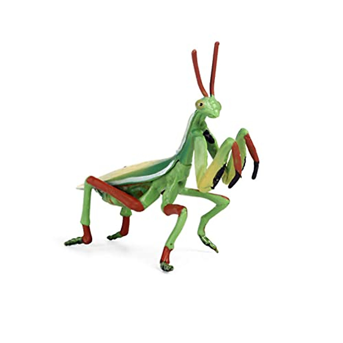 Fake Mantis Insect Figure Model: Plastic Praying Mantis Figurines Model Kit Insect Animal Prank Gifts for Table Decor Garden Animal Props 2Pcs