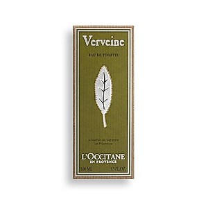 L'Occitane Refreshing Verbena Eau de Toilette Enriched with Organic Verbena, 3.3 Fl Oz