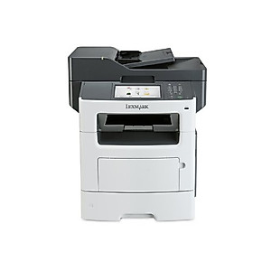 Lexmark MX611DE Monochrome Printer with Scanner, Copier and Fax - 35S6701,Gray/white