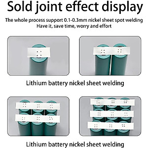 Spot Welder Control Board, 6 Gear Adjustable Spot Welding Machine Lithium Battery Control Board Kit DIY 18650/26650 Batteries, Portable Mini Handheld Welder, Spot Welder PCB Circuit Board (100-900A)