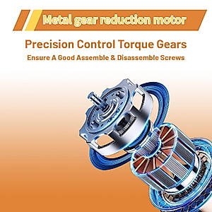 Generic SQ ES666 Kit USB Rechargeable Cordless Electric Screwdriver Multi-Function Magnetic Precision Power Screwdriver Repair Tool for RC Models Drones Mobile Phones Computers Electronics., Black