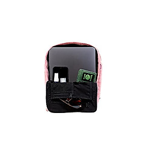 DIME BAGS Hot Box Extra | Hemp Daypack Backpack | Iconic Silhouette and Tons of Space (Pink)
