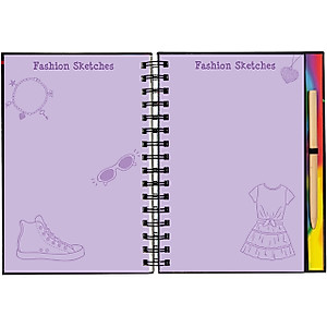 Scratch & Sketch Fashion Show (Trace Along)