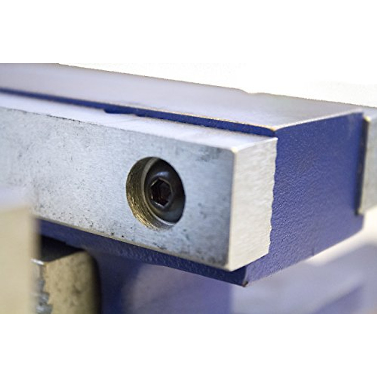 Yost Vises 855-D2 Industrial Grade Reversible Vise, 5.5", Blue