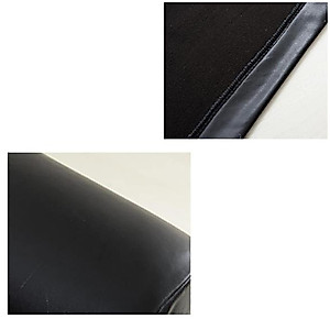 ZHOUZHOU Thick Soft Sofa Armrest Covers, PU Leather Stretch Furniture Armrest Protector, Chair Couch Waterproof Recliners Sofas Chairs Arm Covers Slipcovers,Coffee
