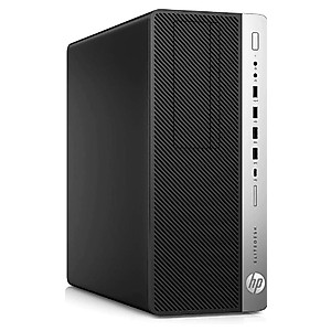 HP EliteDesk 800 G4 Tower 8GB 500GB Intel Core i5-8500 X6 3GHz Win10, Black (Renewed)