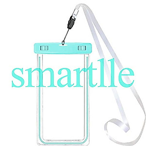 Waterproof Phone Pouch holder, smartlle Universal Waterproof Phone Case, Dry Bag Underwater Dirtproof iPhone 13 12 11 Pro Max XR,XS, 8,7,6 Plus, SE, Galaxy S22 21/Note, LG,7”, Beach Water Pool -3 Pack