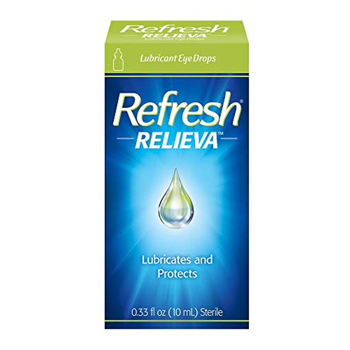 Refresh Relieva Lubricant Eye Drops, 0.33 Fl Oz Sterile, Packaging may Vary