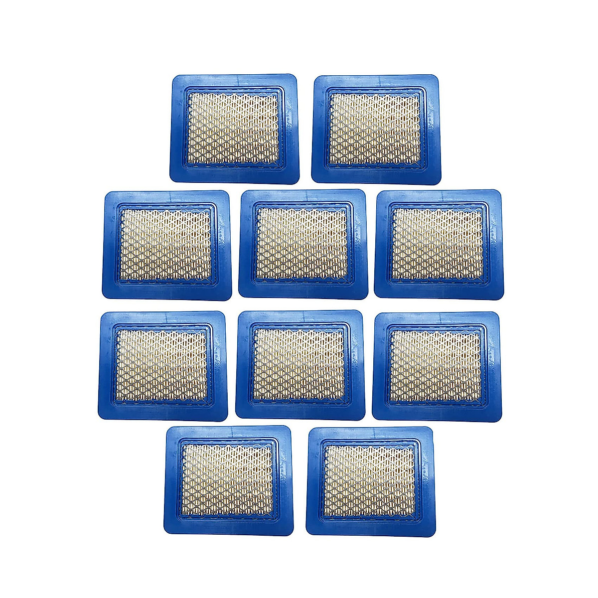 (10 PCS) 491588S 491588 4915885 Lawn Mower Air Filter Fits for 3.5-6.75 HP Engine 625e 675ex 725ex 625-675 Series