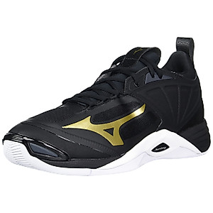 Mizuno Men's Wave Momentum 2 Volleyball Shoe | Indoor Court Shoe | White/Silver | US Men's 11.5