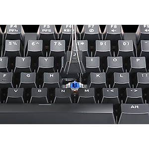 Gram SE Spectrum G11UXL Blue Optical Switch Single Individual Per Key Full Color RGB LED Backlit Illuminated Mechanical Black Gaming Spill Resistant Keyboard TS-G11UXL B (BL)