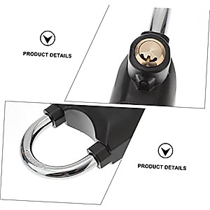 BESPORTBLE 2pcs Anti- Alarm Lock Bike Anti Lock Motorbike Alarm Lock Door Lock Alarm Sensor Cable Bike Lock Keyed Padlocks Folding Bike Lock Anti- Padlock Security Alarm Lock
