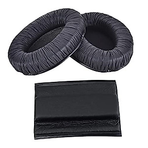 Replacement Earpads and Headband Pad Kit Compatible with Sennheiser HD280 HD280-Pro HD281 HMD280 HMD281 Headphones (Set)