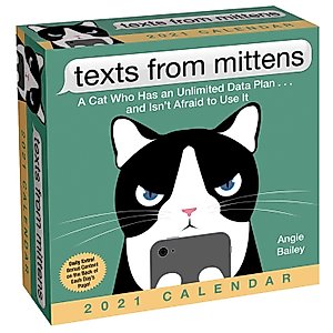 Texts from Mittens 2021 Day-to-Day Calendar