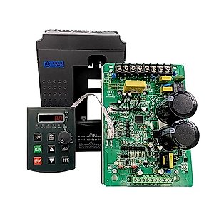 SZCY LLC AC 220V/2.2KW Variable Frequency Drive, 12A VFD Inverter Frequency Converter for Spindle Motor Speed Control (Single-Phase Input, 3 Phase Output)