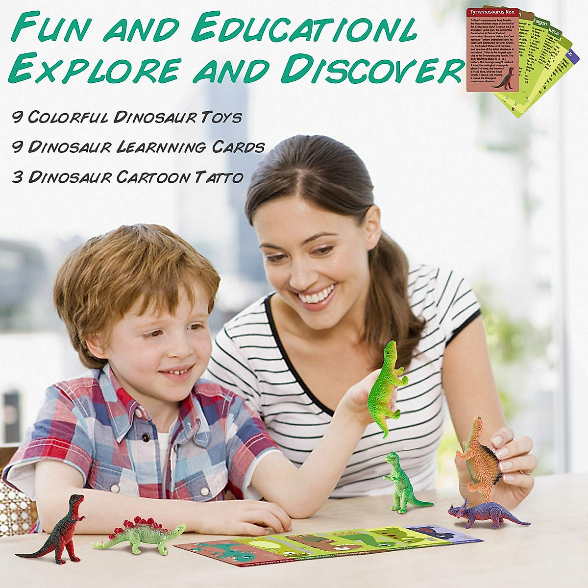 Bath Bombs for Kids with Surprise Toys Inside - 9 Pack Organic Dinosaur Bath Bombs Easter Eggs Gifts, Bubble Bath Fizzers, Dinosaur Toys for Kids 3 4 5 6 7 8 9 Years, Boys Easter Basket Stuffers