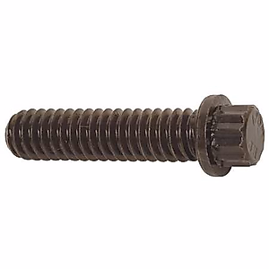 3/8"-16 x 1-1/4" Grade A574 Plain 12-Point Flange Head Cap Screw, 25 pk.