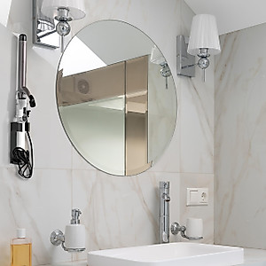 Linkidea 2 Pack Curling Iron Holder Wall Mount for Devices Diameter Under 1.38" (3.5CM), Hair Styling Tool Storage Organizer, Hairdressing Hanging Rack Stand for Flat Irons, Curling Wands (Black)