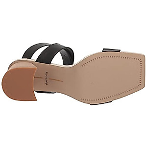 Dolce Vita Women's Paytin Heeled Sandal, Black Leather, 6