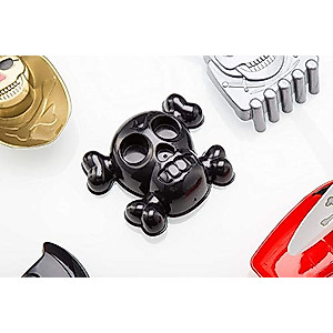 Pirate Beach Toys and Sand Mold Kids Set - 7 PCS - Outdoor Fun for Toddlers - Boys or Girls with Pirate Bucket & Shovels - Sand Toys for Kids 3-10 - Travel-Friendly - Summer Toddler Toys