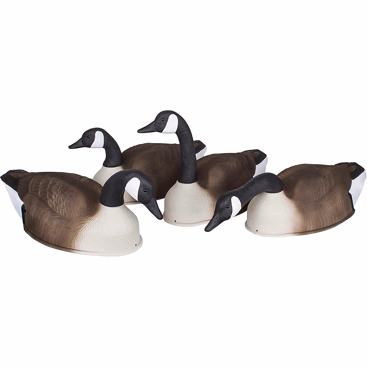 Flambeau Outdoors 8866SGS Storm Front 2 Canada Goose Shell 4-Pack Hunting Decoys,Black