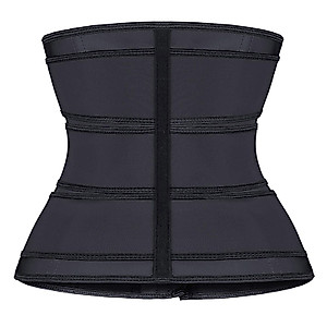 Waist Trainer Corset Trimmer Belt for Women Weight Loss Sweat Belt Waist Slimmer Sports Girdle Burn Belly Band