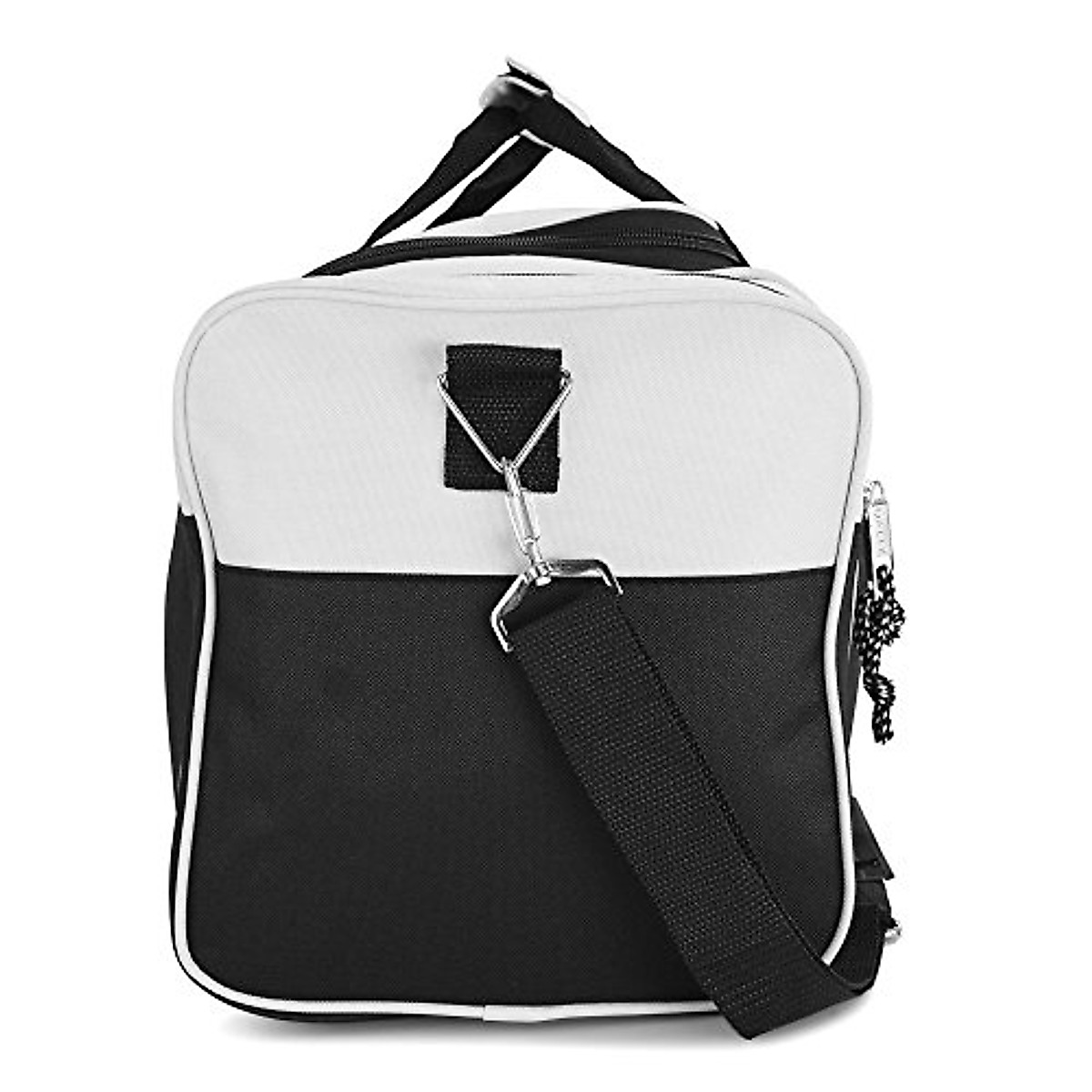 DALIX 21" Sports Duffle Bag Gym Travel Pack in White