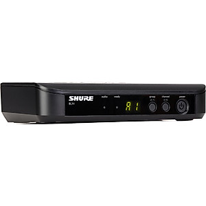 Shure BLX4 Single Channel Wireless Receiver with Frequency QuickScan, Audio Status Indicator LED, XLR and 1/4-inch Outputs - for use with BLX Wireless Systems (Transmitter Sold Separately) | H9 Band