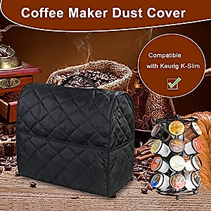 Dust Cover Compatible with Keurig K-Slim Single Serve Coffee Maker
