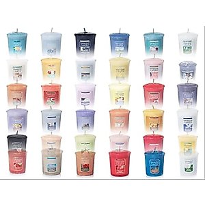 Yankee Candle Samplers Votive Candles Fresh & Floral Collection of 10