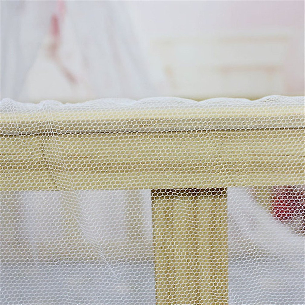 belupai Crib Mosquito Net, Stylish and Sturdy Unisex Infant Baby Tent Net, Protect YourBaby from Mosquitoes and Bugs