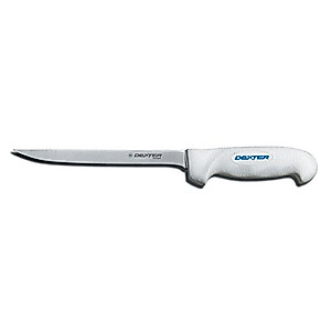Dexter-Russell SG133-8 Fillet Knife 8" Flexible Blade, Sofgrip Handle - White
