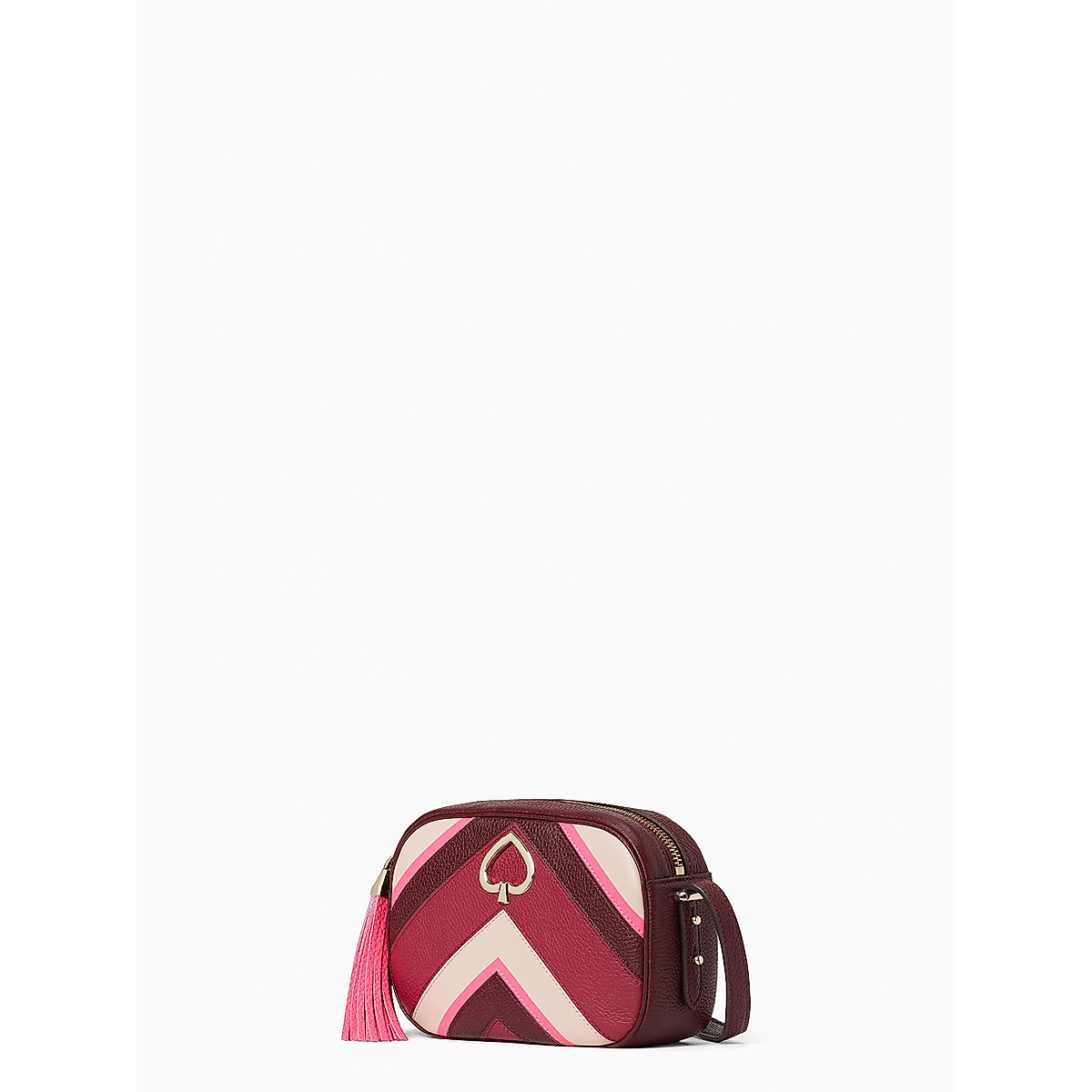 Kate Spade Kourtney Leather Chevron Crossbody Purse