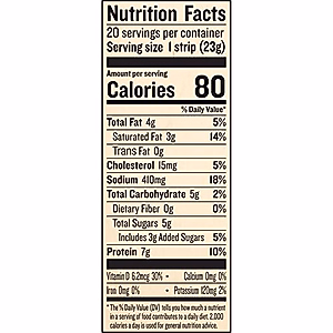 EPIC Smoked Salmon Strips, Wild Caught, Paleo Friendly, 20 ct, 0.8oz Strips