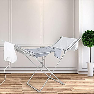 AMBAYZ Clothes Dryer Electric Multifunctional Foldable Electric Constant Temperature Clothes Dryer Hanger Shoes Drying Rack