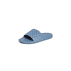 APL: Athletic Propulsion Labs Men's Lusso Slides, Moonstone, Blue, 12 Medium US