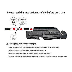 Personalized Custom Engraved Folding Knife for Husband Dad Boyfriend Son Groomsman - Valentines Christmas Birthday Anniversary Fathers Day Graduation Gift - Mens Camping Fishing Hunting Pocket Knives