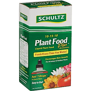 Schultz All Purpose Liquid Plant Food 10-15-10, 4 oz