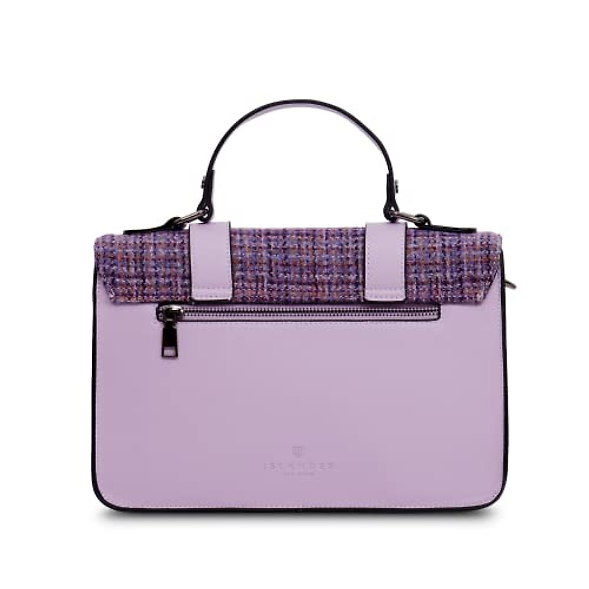 Violet Mini Dogtooth Large Satchel