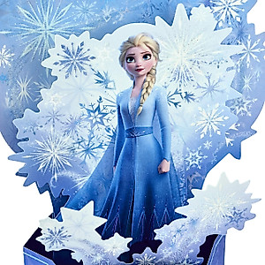 Hallmark Paper Wonder Disney Princess Frozen Pop Up Birthday Card (Born to Shine)