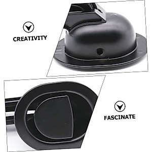 Homoyoyo 2 Sets Black Couch Black Handles Metal Chairs Sofa Handle Replacements Recliner Parts Recliner Release Handle Sofa Chair Handle Replacement Plastic Recliner Pull Handle