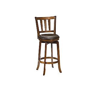 Hillsdale Presque Isle Swivel Stool, Counter Height, Cherry