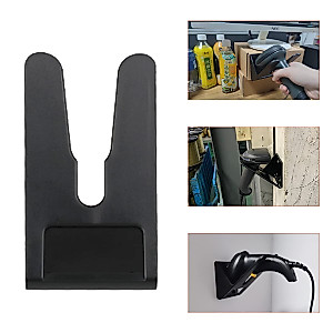 VENREA Universal Barcode Scanner Holder, Barcode Scanning Holder, Barcode Reader Rack Bracket Wall Mount Accessiors Fit for Most Scanner Barcode Scanners Scan Gun Label Readers (Style H)