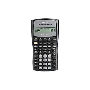TEXAS INSTRUMENTS CALCULATRICE FINANCIÄRE TI-BA II Plus