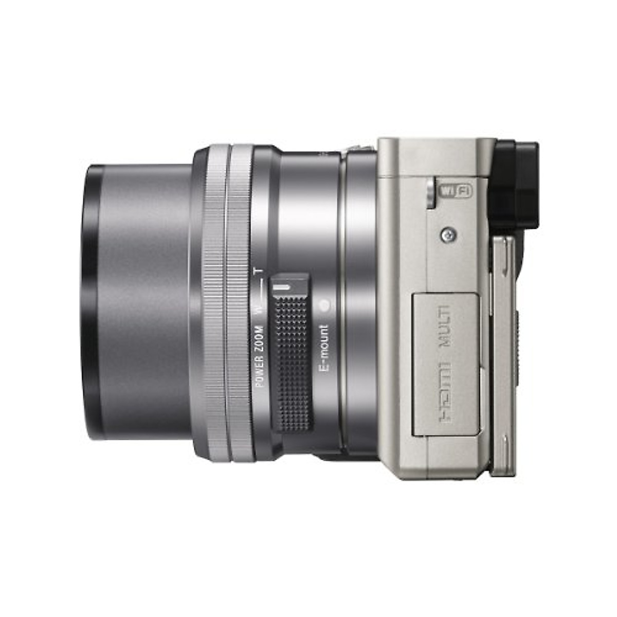 Sony Alpha a6000 Mirrorless Digital Camera with 16-50 mm Lens 24.3MP (Silver)