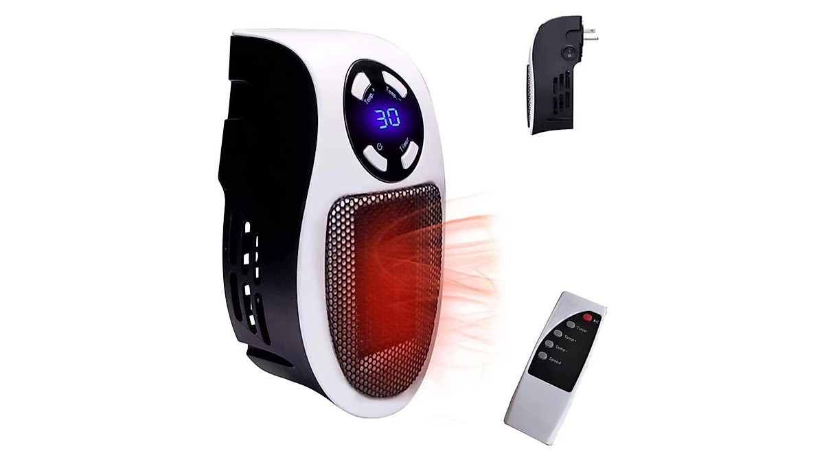 Ozzie Heater: Compact Wall-Mounted Space Heater