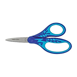 Fiskars 5" Kid Scissors Left-Handed Pointed-Tip, 2 Pack - Assorted color