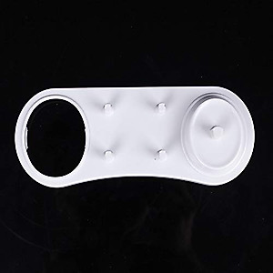 Alaigo Electric Toothbrush Base Stand Support Brush Head Holder for Braun Oral B Electric Toothbrushes D12 D20 D16 D10 Pro 1000 Pro 2000 etc. Bathroom Tools with Charger Hole