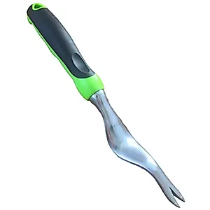 Garden Guru Hand Weeder Tool with Ergonomic Handle - Weed Puller for Planting, Weeding, Flower and Vegetable Care in Lawn Garden Yard | Rust Resistant